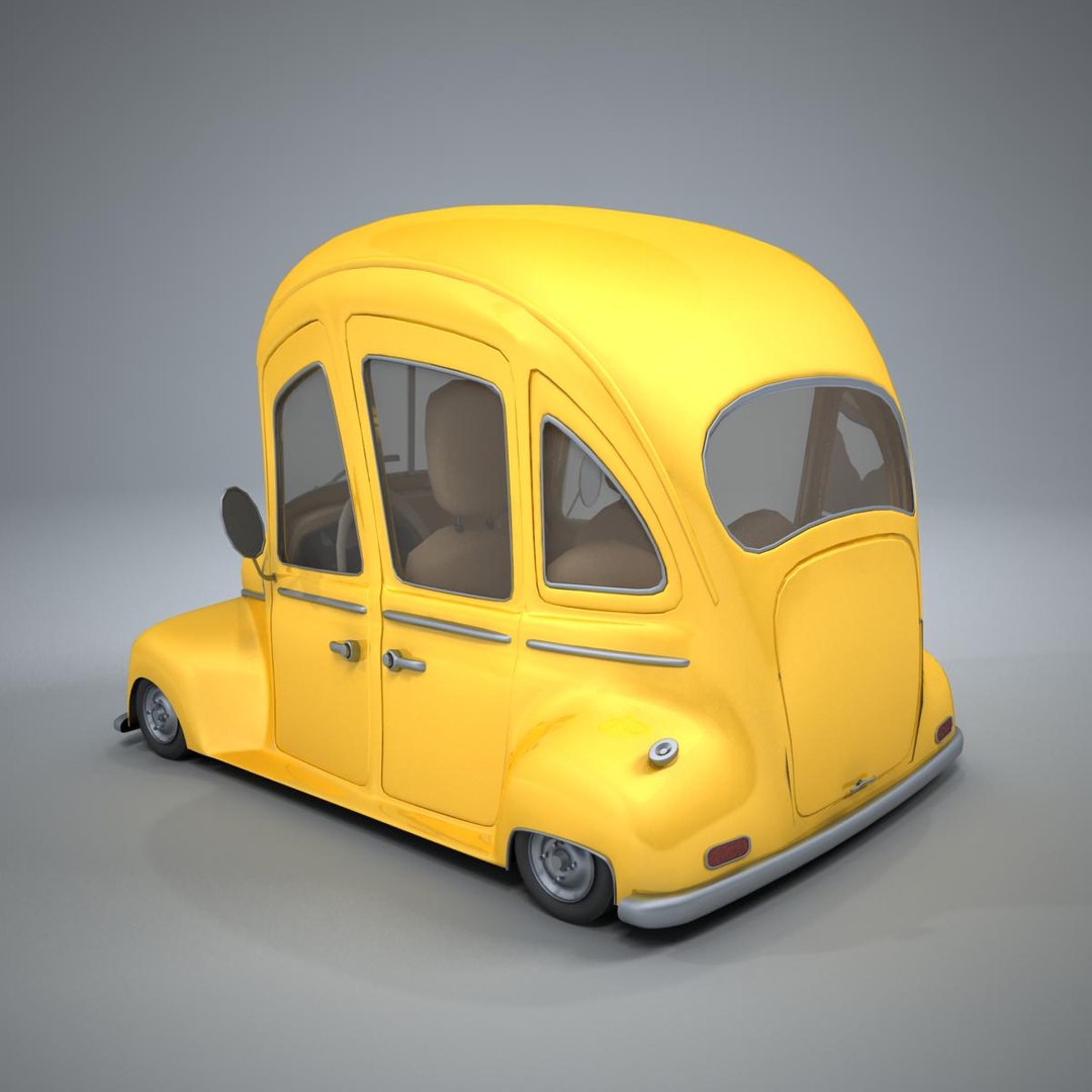 Cartoon Classic Car Max