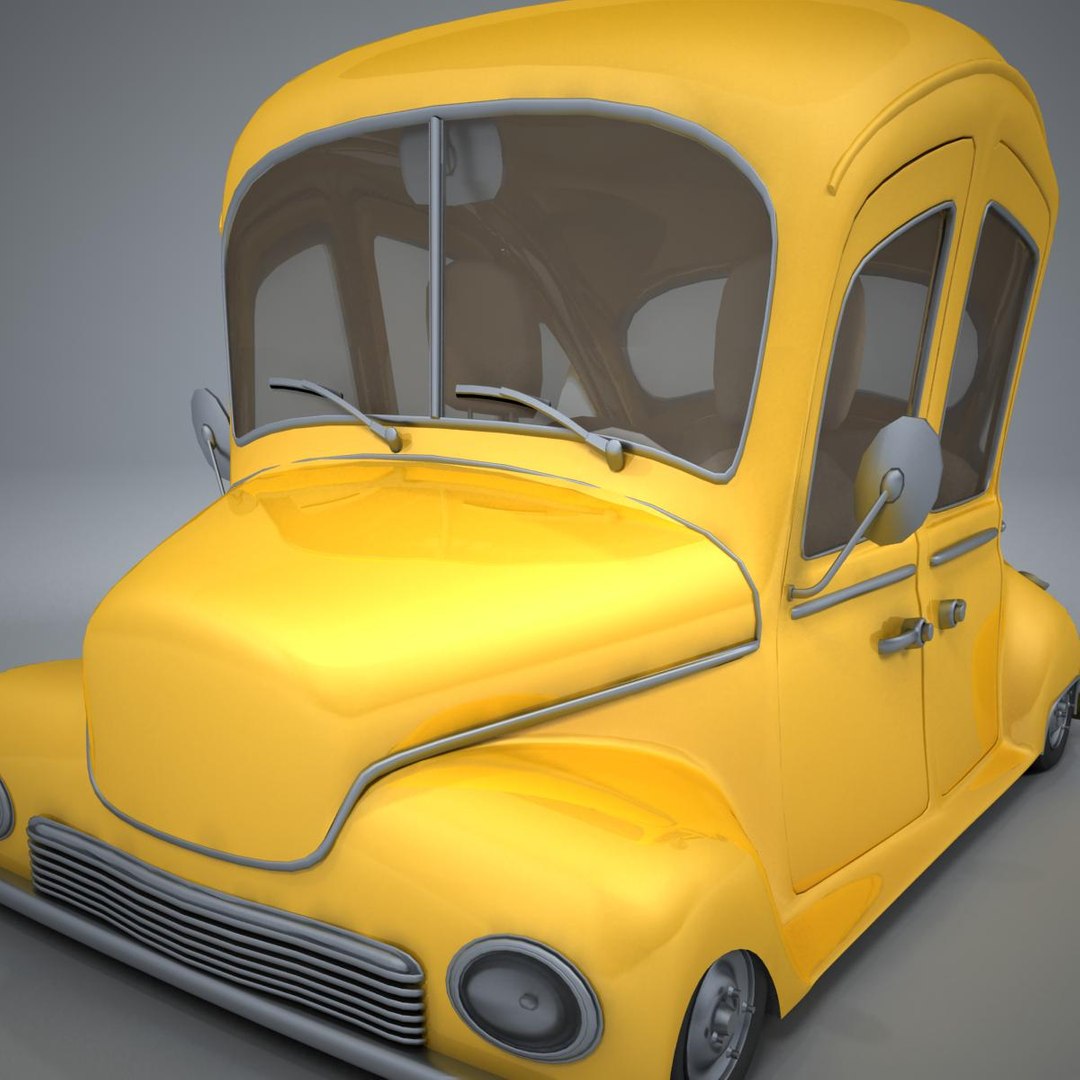 Cartoon Classic Car Max