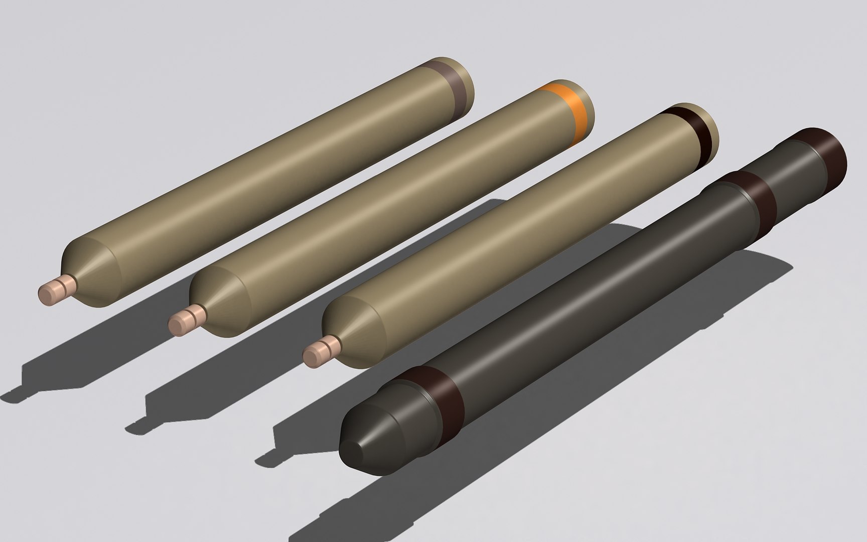 KT-308 Ship-launched Missiles 3D Model - TurboSquid 2316007