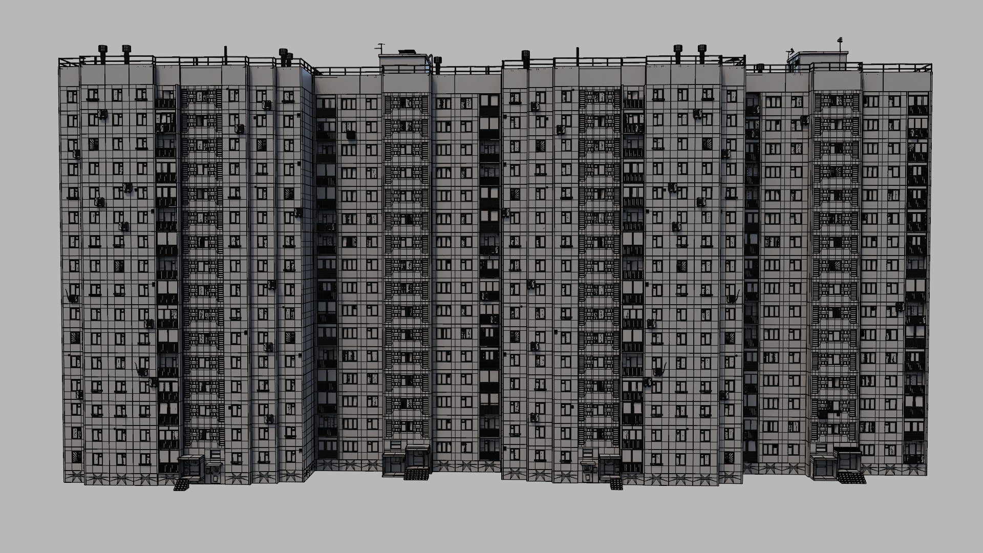 Kharkhiv Velozavodska 32 3D Model - TurboSquid 2189522