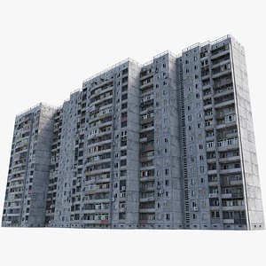 Apartment Building Collada Models for Download | TurboSquid