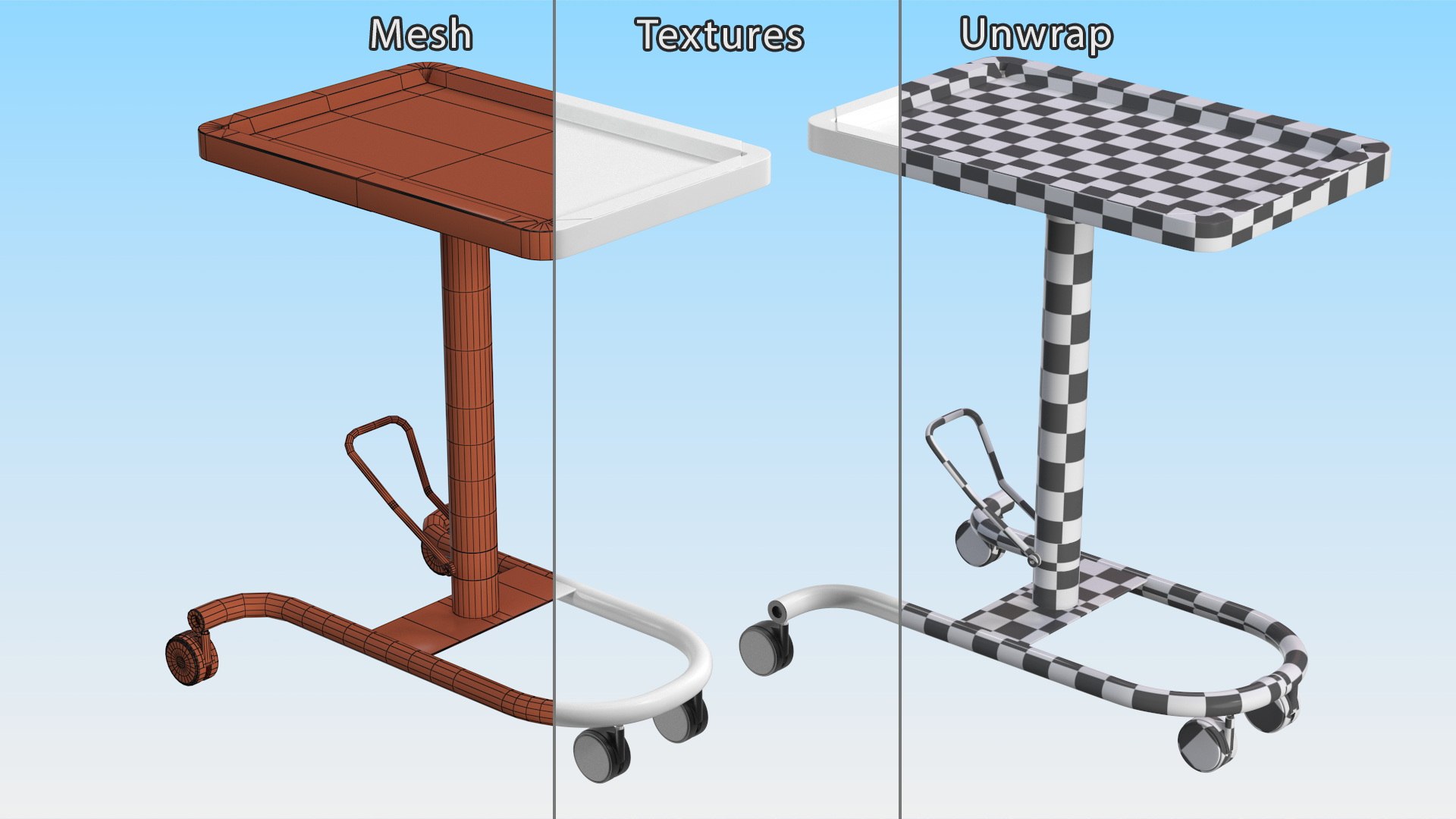 3D Medical Table With Retractors Collection - TurboSquid 2303098
