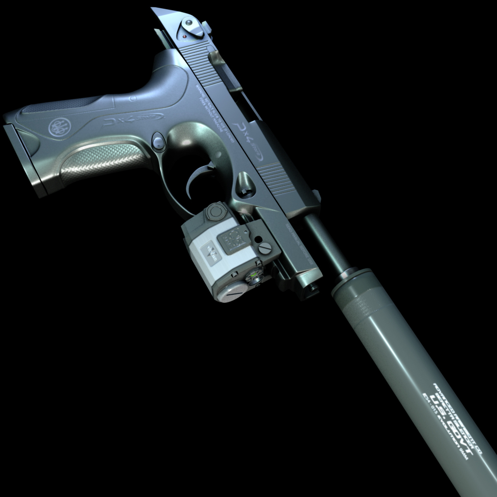 beretta px4 storm gun obj
