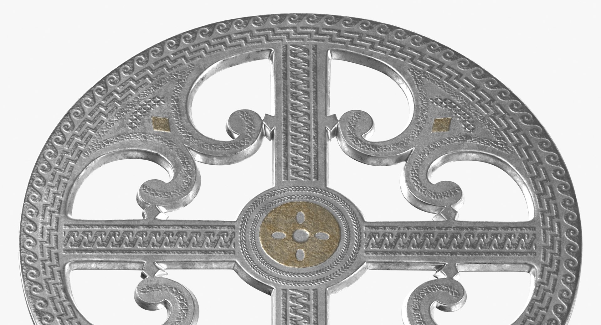 3D Roman Silver Phalera Model - TurboSquid 2187788