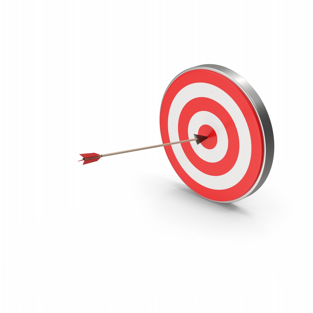 Arrow Hitting Target Model - TurboSquid 2220896