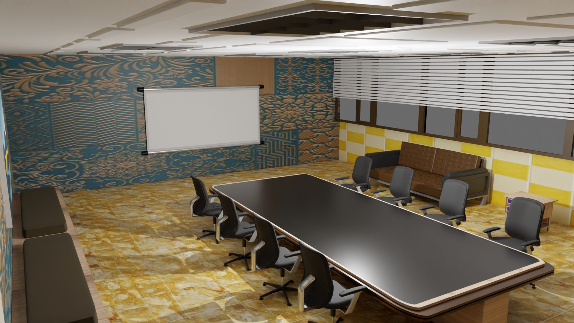 Meeting Room 3D Model - TurboSquid 2164779