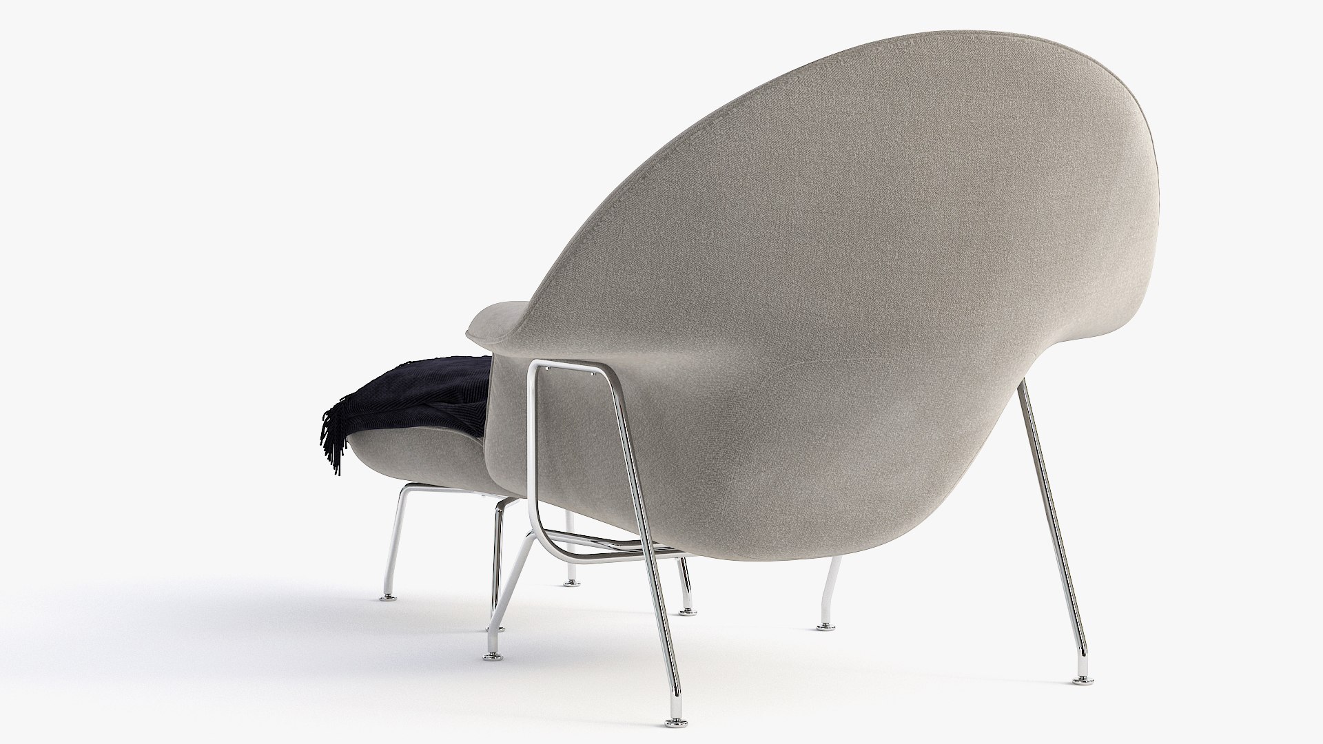 Womb Chair model - TurboSquid 1954750