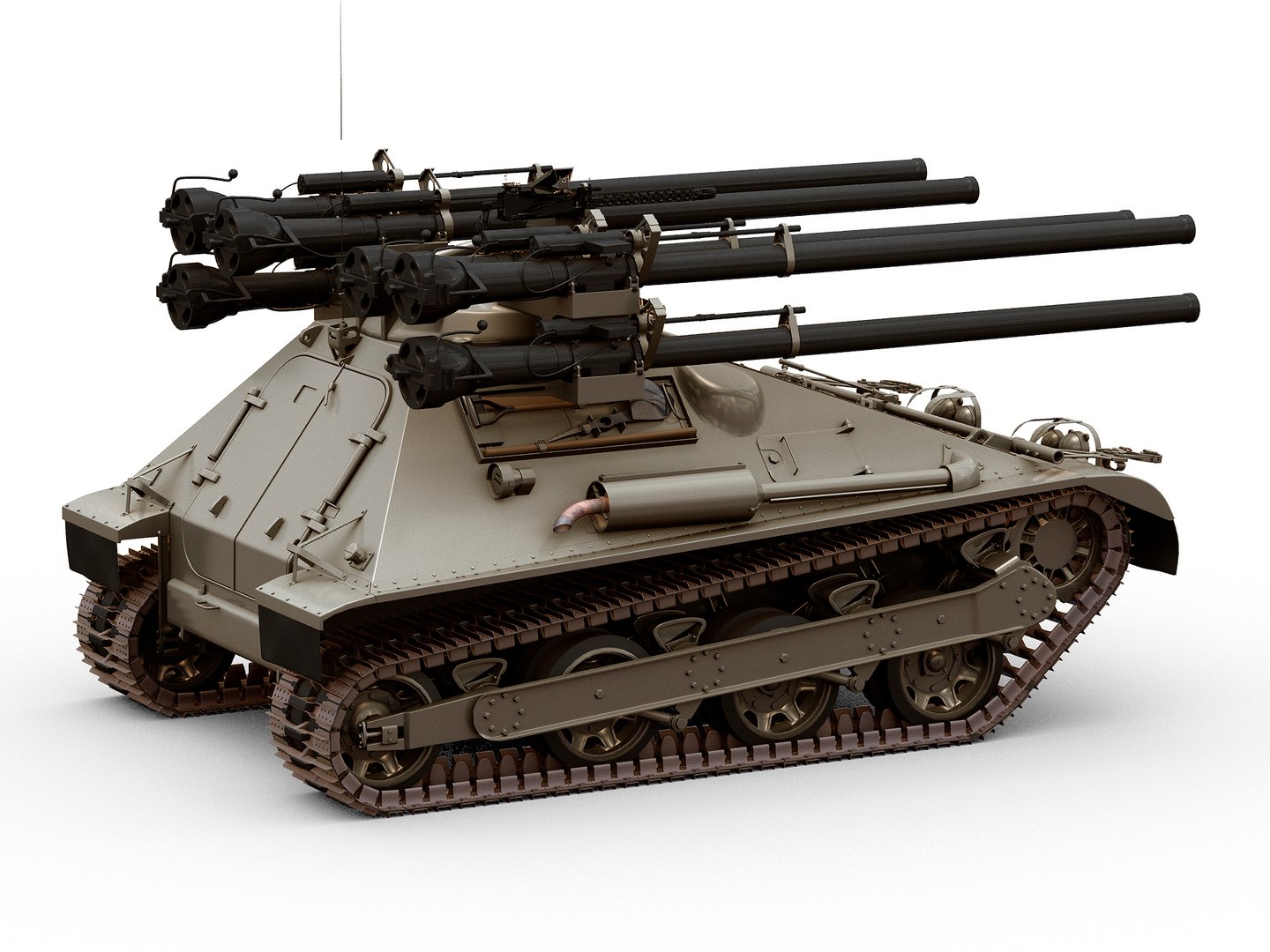 3D Model M50 Ontos - TurboSquid 2143445