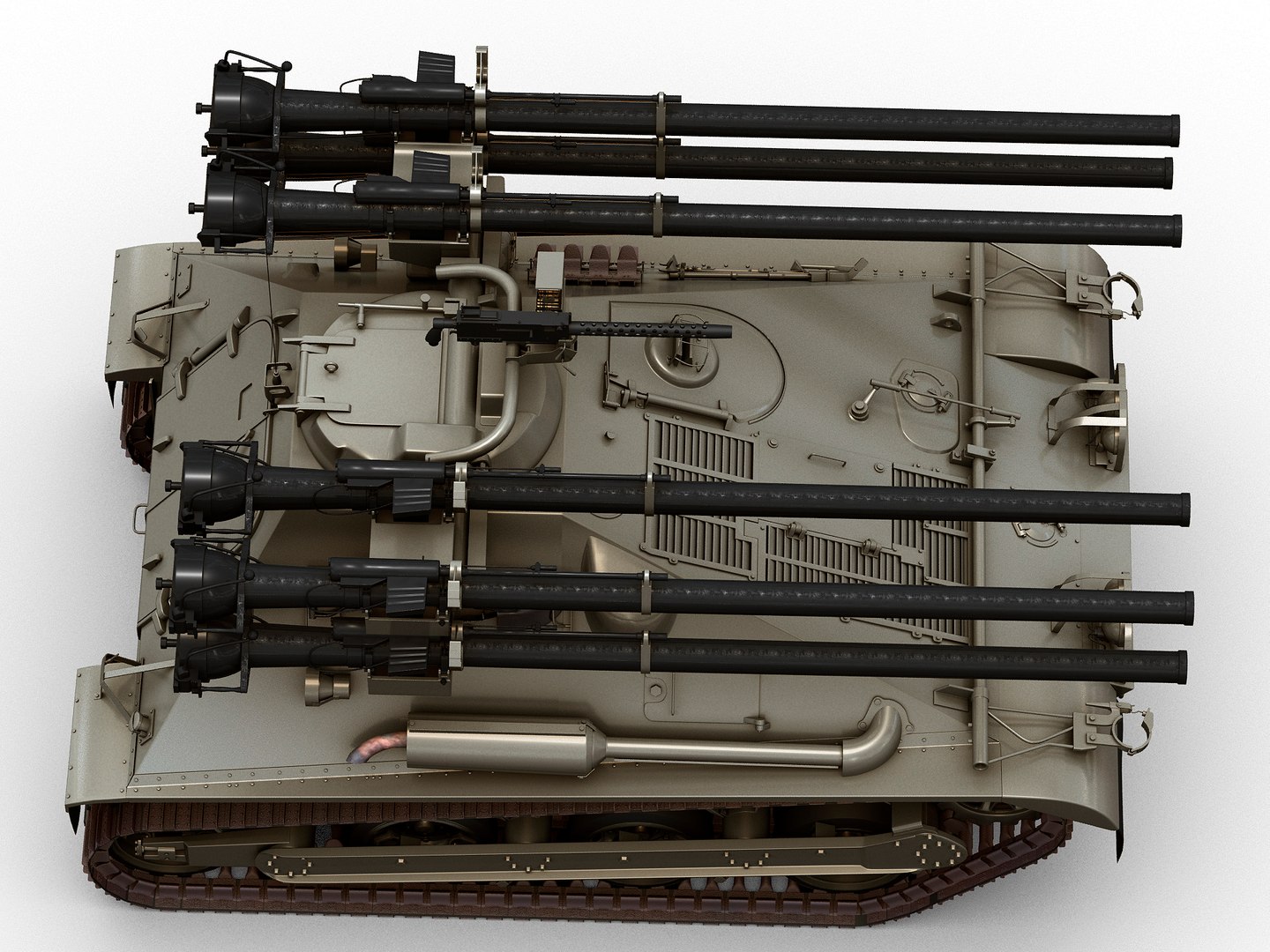 3D Model M50 Ontos - TurboSquid 2143445