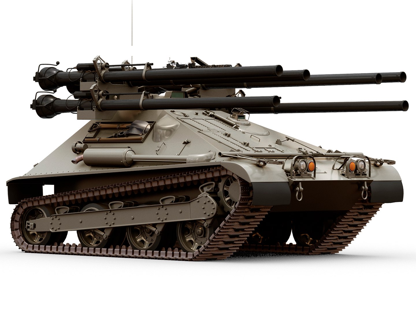 3D Model M50 Ontos - TurboSquid 2143445