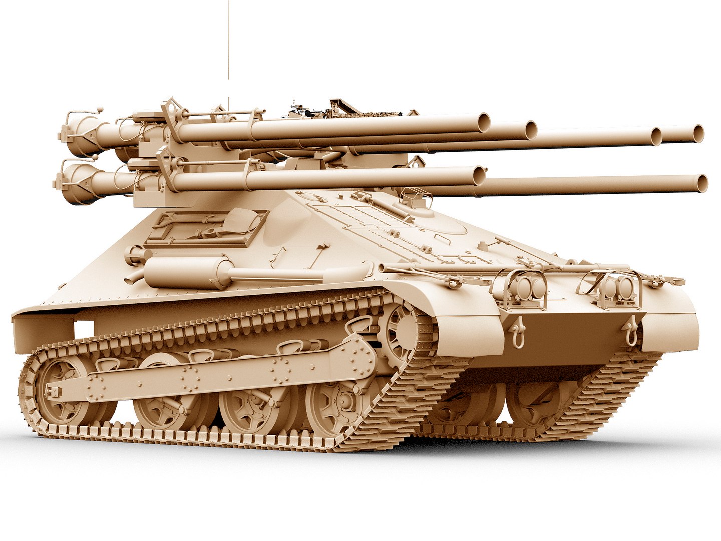 3D Model M50 Ontos - TurboSquid 2143445