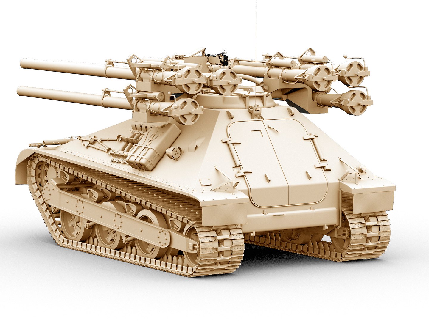 3D Model M50 Ontos - TurboSquid 2143445