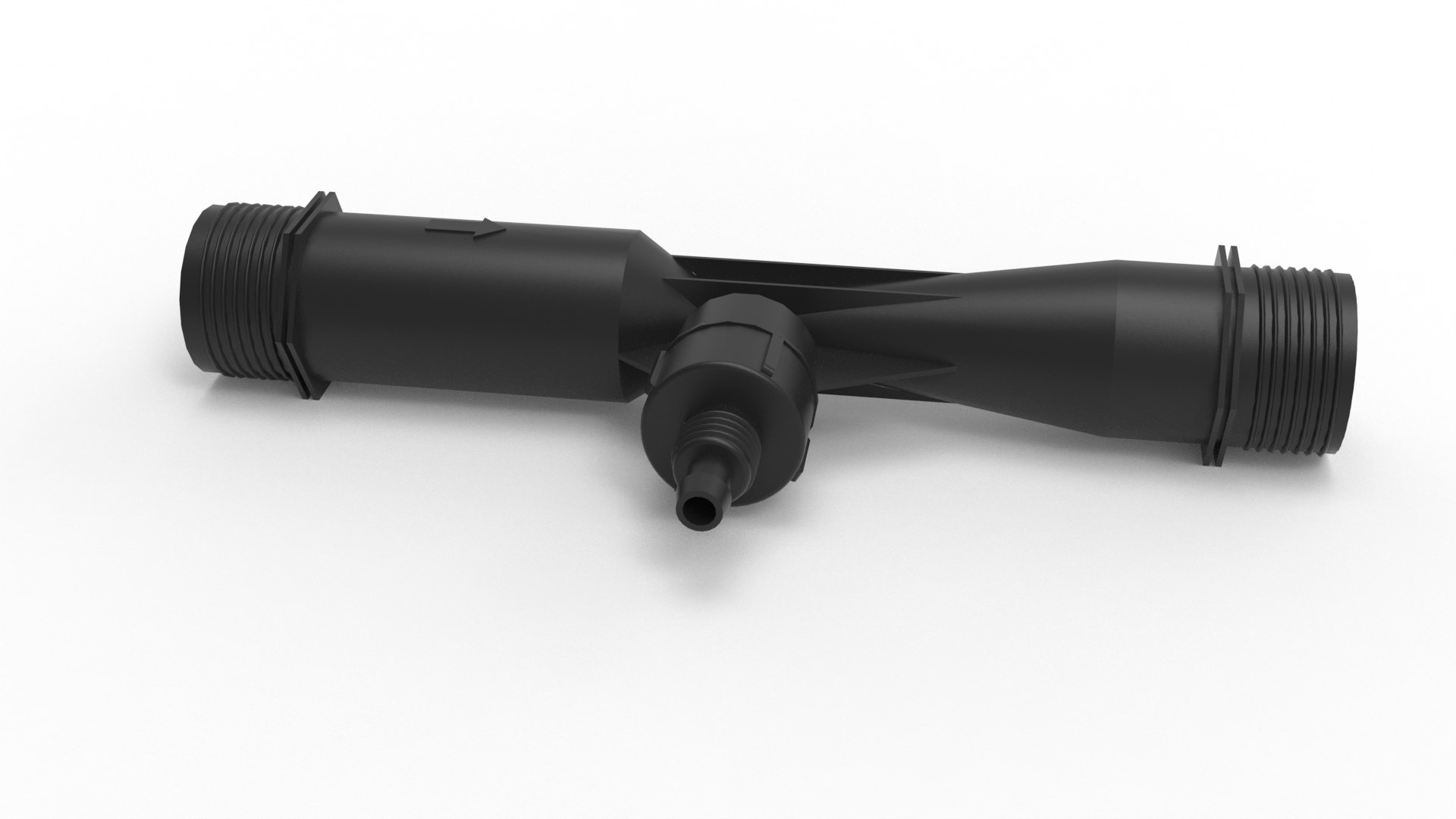 Free 3D Model Venturi - Water Tee - TurboSquid 2198799