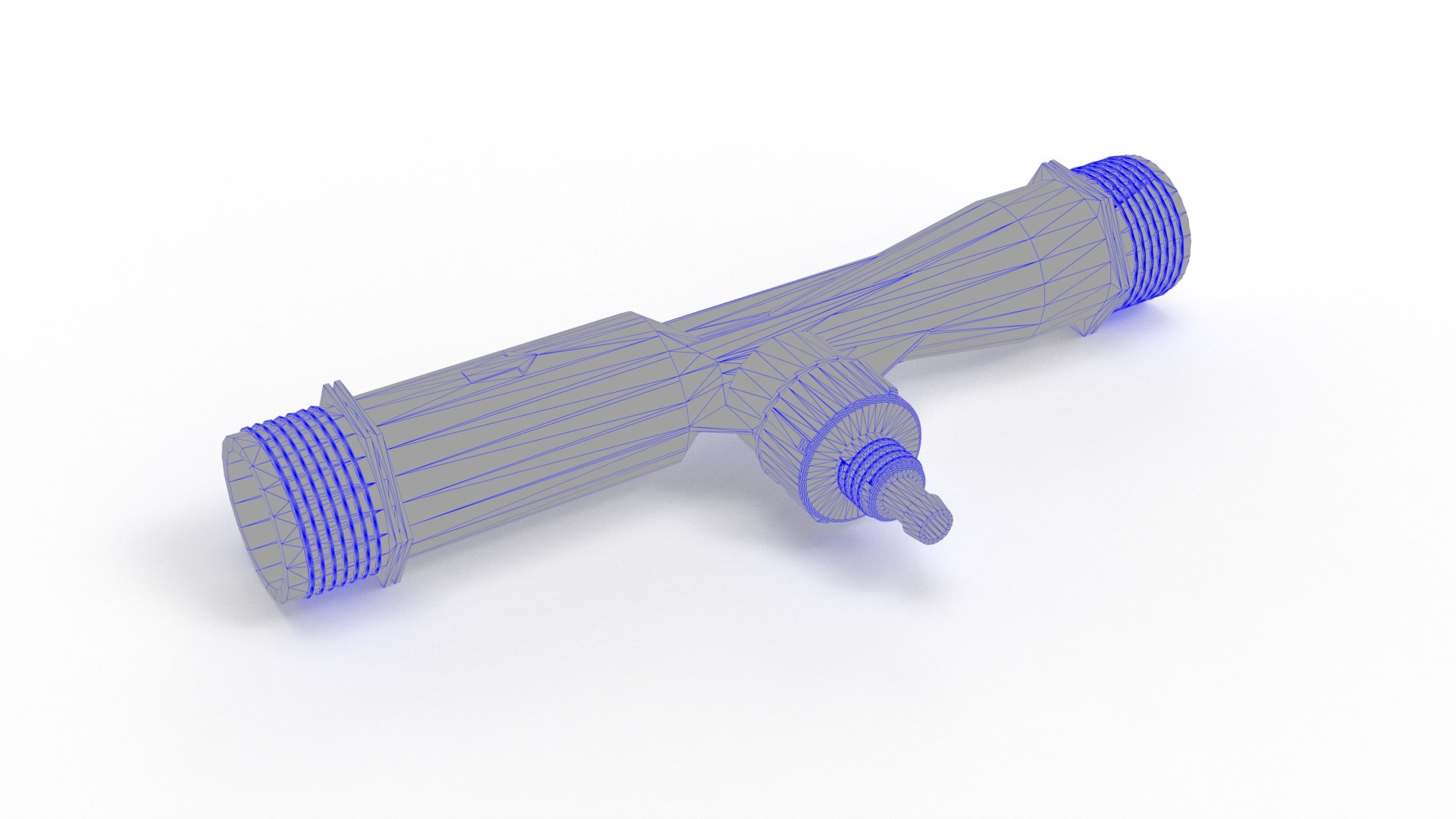 Free 3D Model Venturi - Water Tee - TurboSquid 2198799