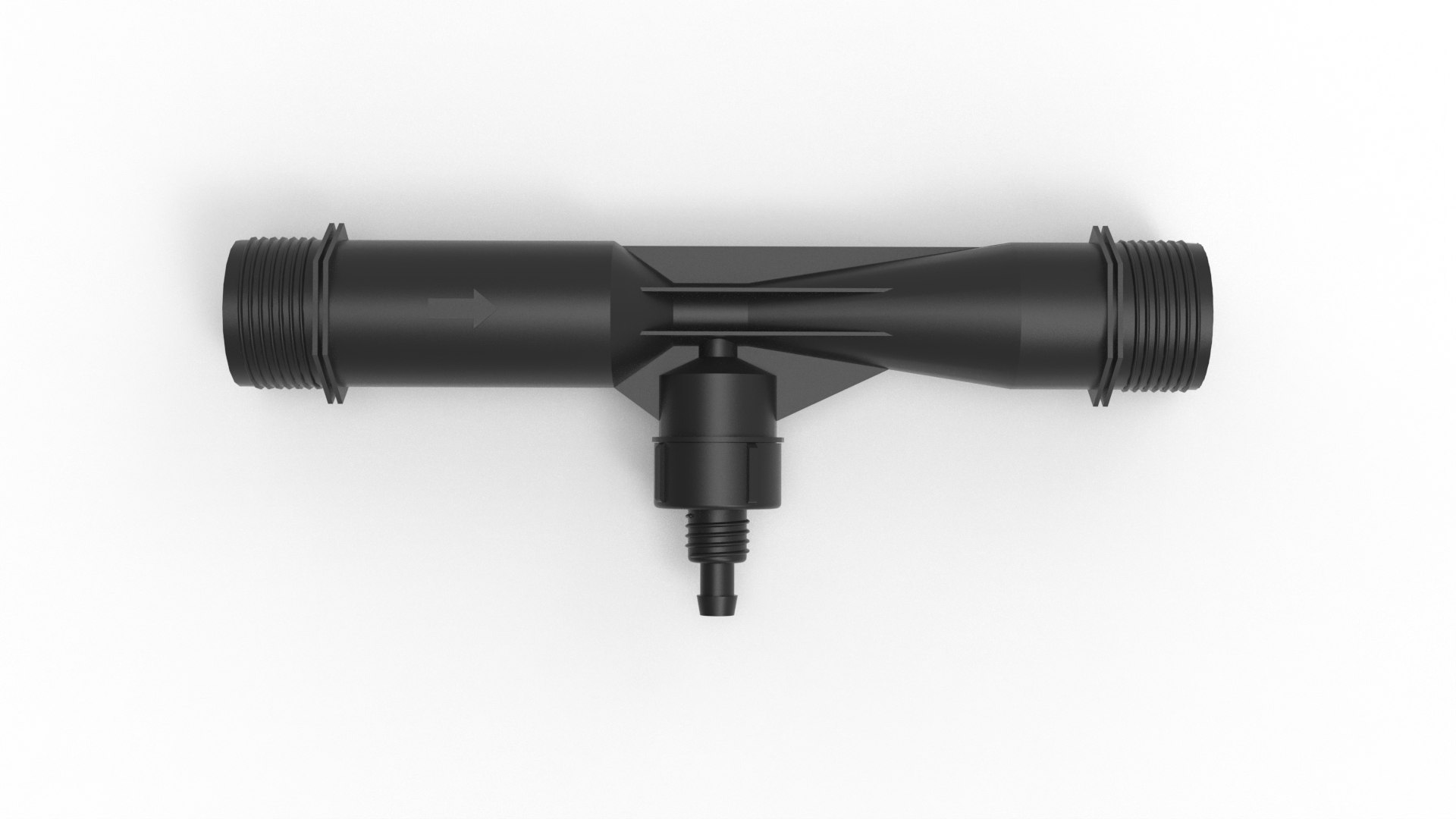 Free 3D Model Venturi - Water Tee - TurboSquid 2198799