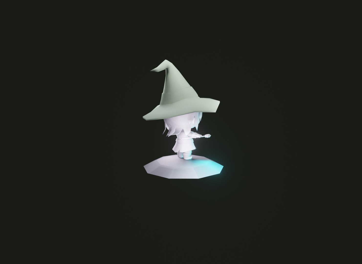 3D Mage Chibi Rigged Base Mesh 3D Model Model - TurboSquid 1986189