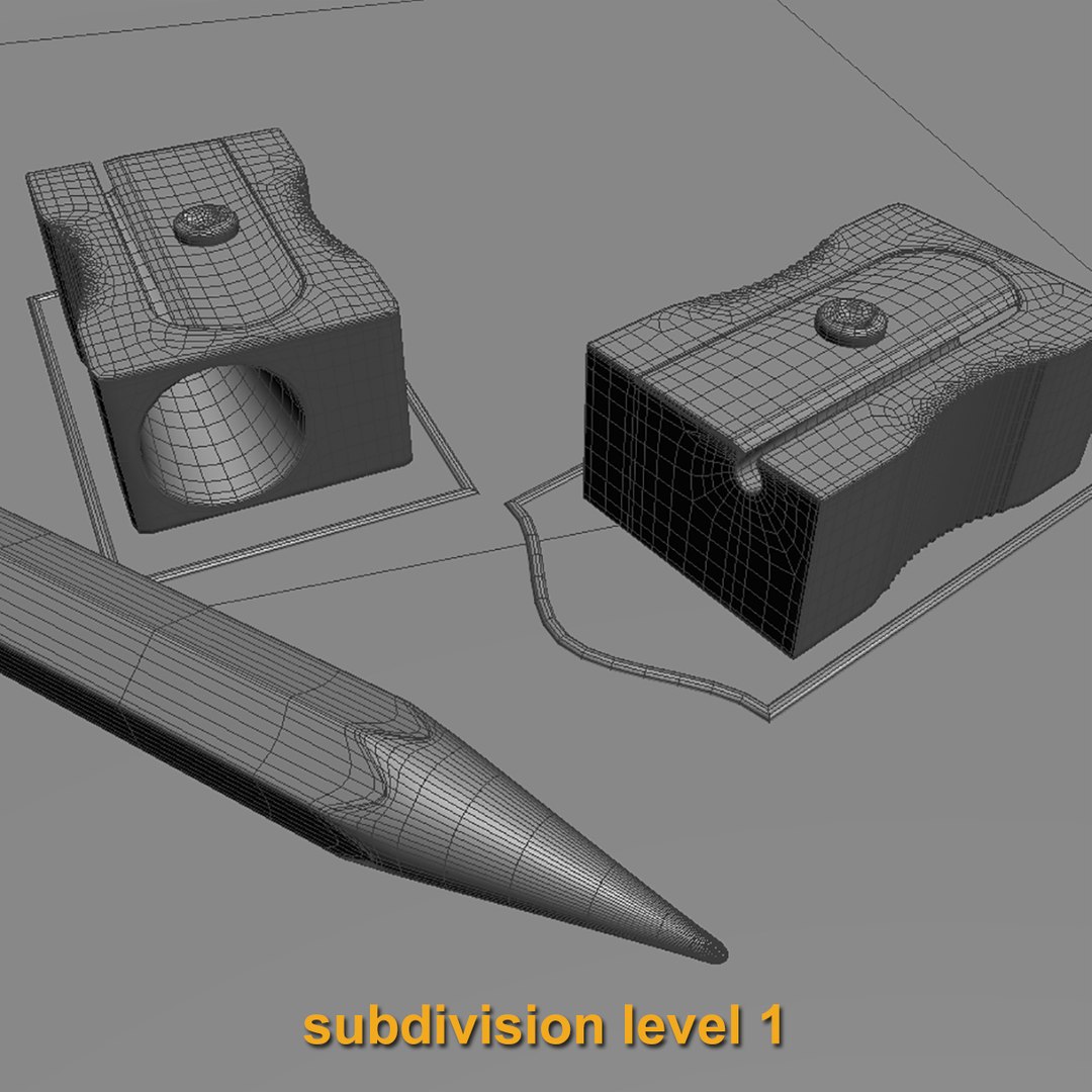 Pencil Sharpener 3D Model - TurboSquid 1201137