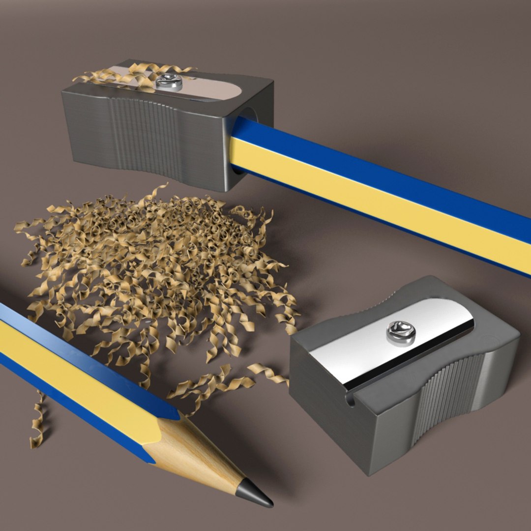 Pencil Sharpener 3D Model - TurboSquid 1201137