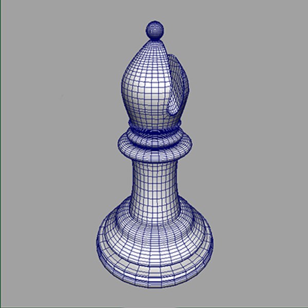 man bishop 3d obj