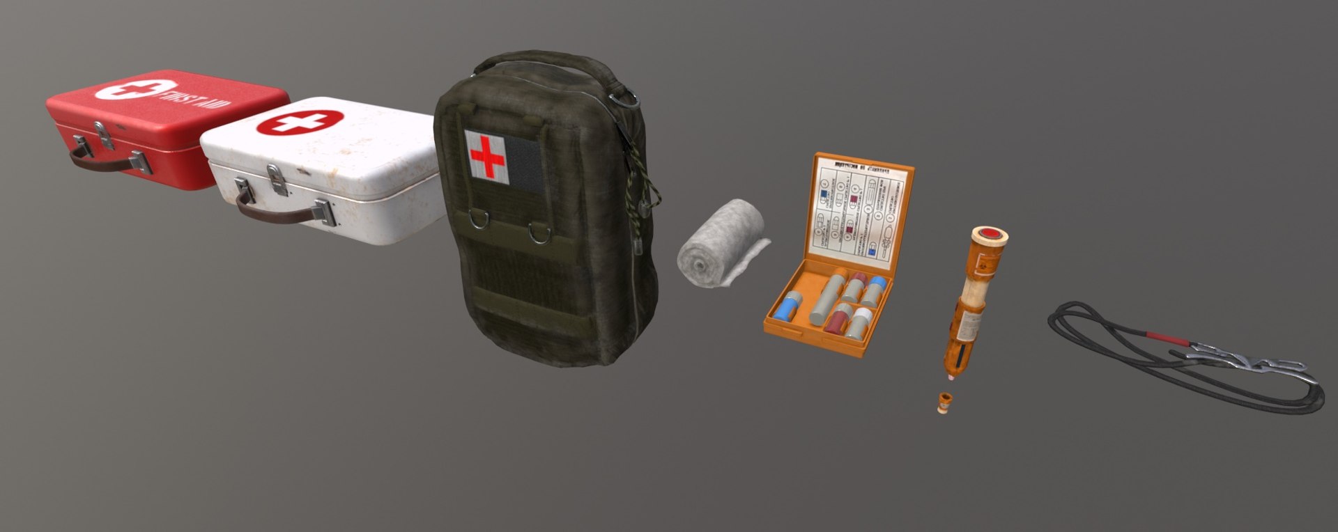 3D pack medical objects games - TurboSquid 1461465