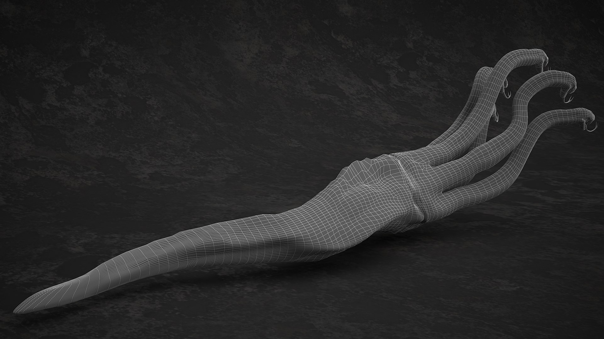 3D Lernaean Hydra Monster - TurboSquid 2174100