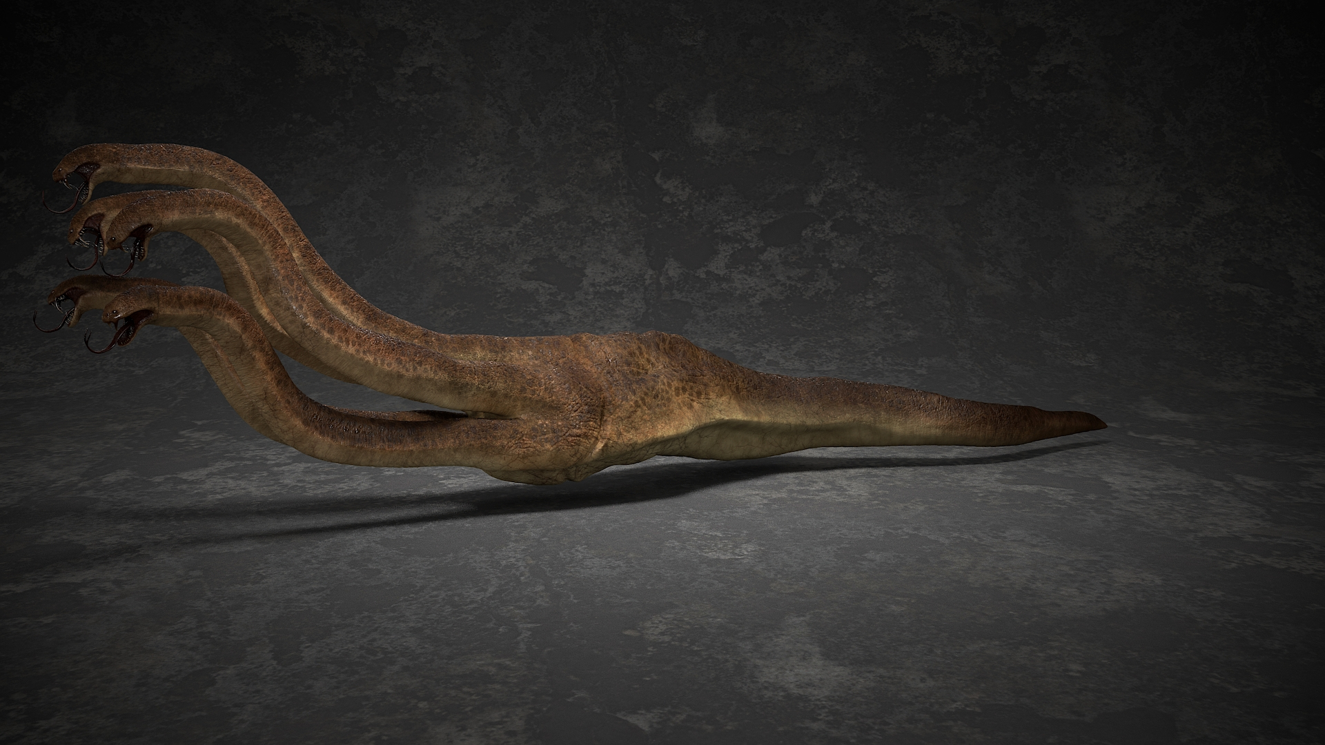 3D Lernaean Hydra Monster - TurboSquid 2174100