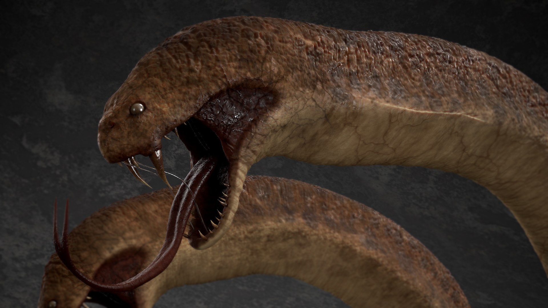 3D Lernaean Hydra Monster - TurboSquid 2174100