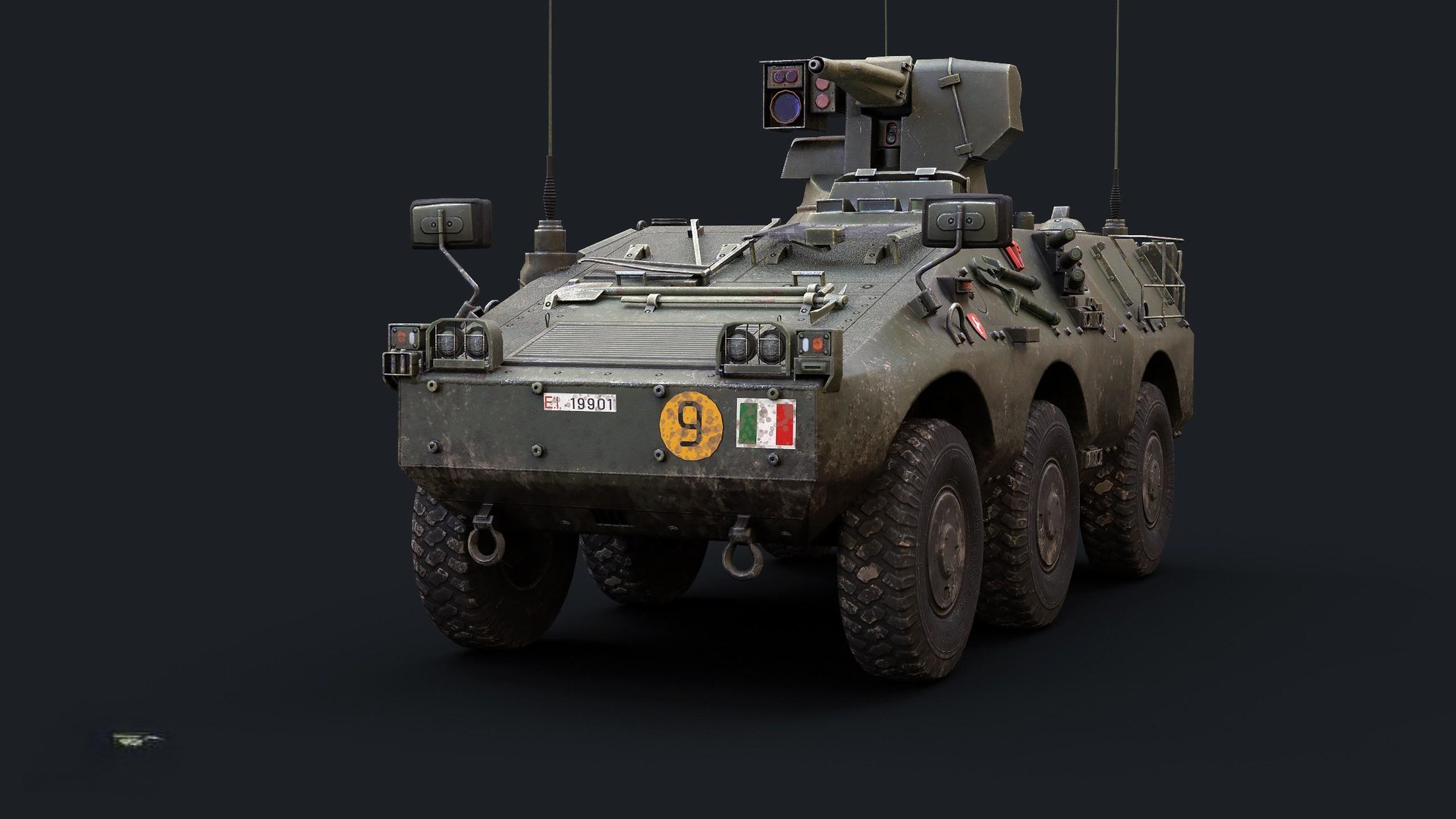 3D Iveco Oto Melara VBL Puma 6x6 Model - TurboSquid 2198948