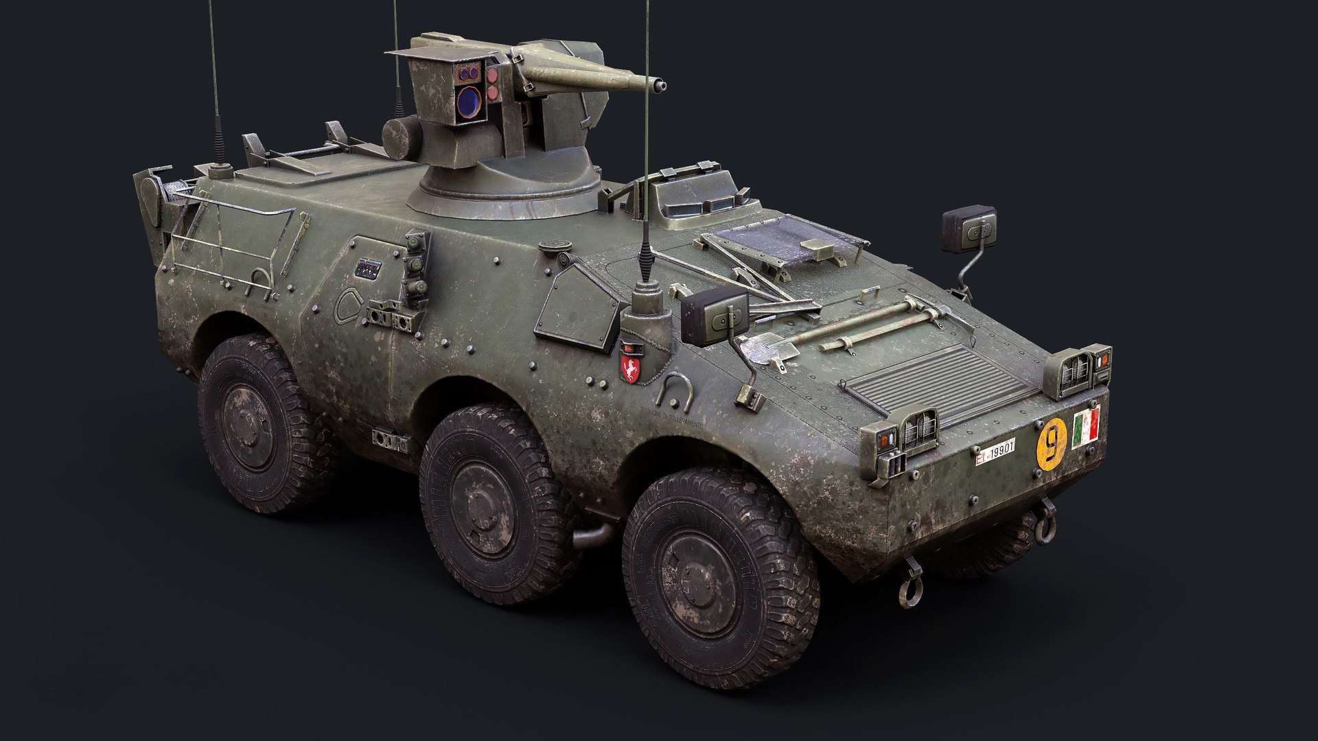 3D Iveco Oto Melara VBL Puma 6x6 Model - TurboSquid 2198948