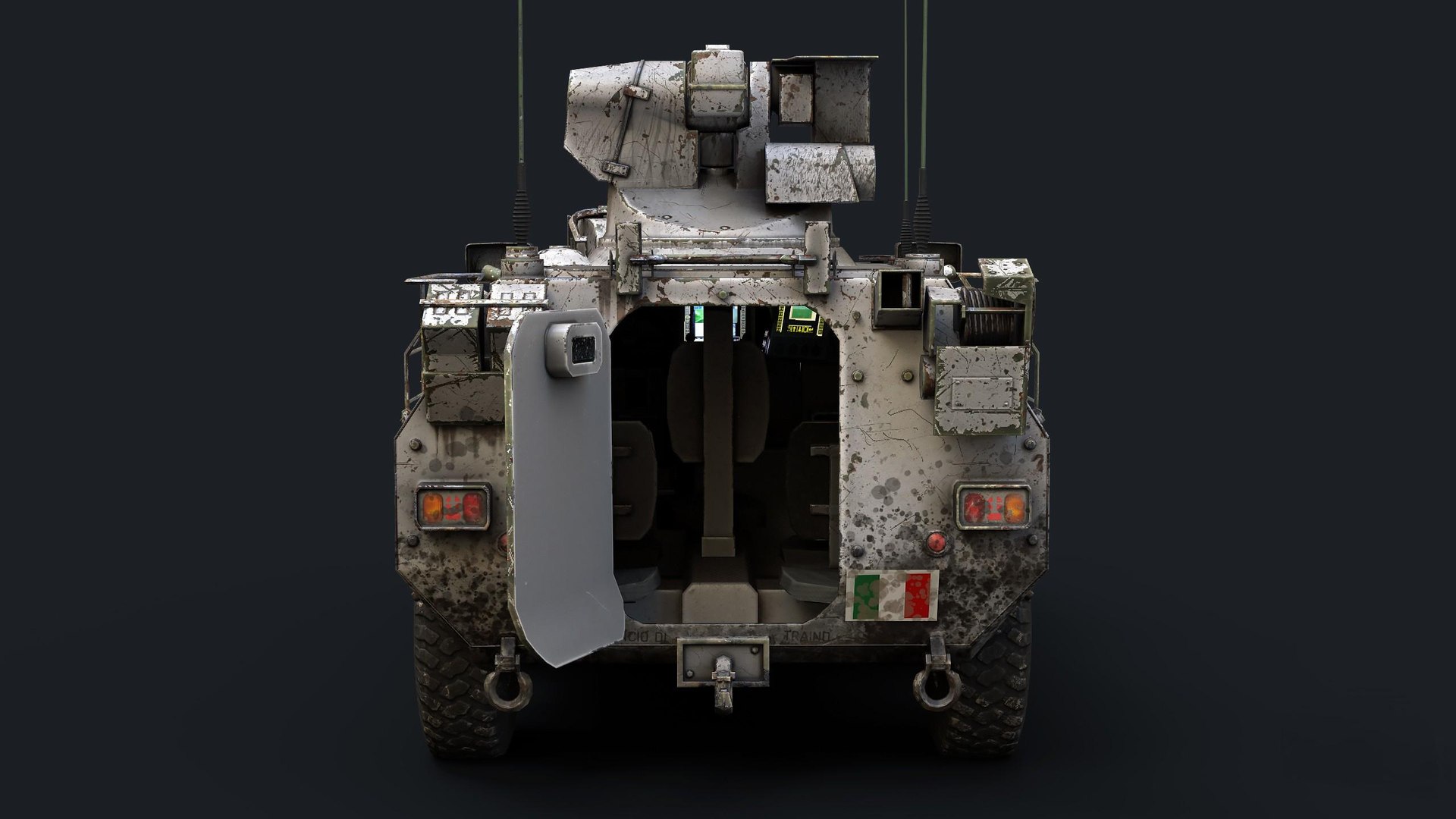 3D Iveco Oto Melara VBL Puma 6x6 Model - TurboSquid 2198948