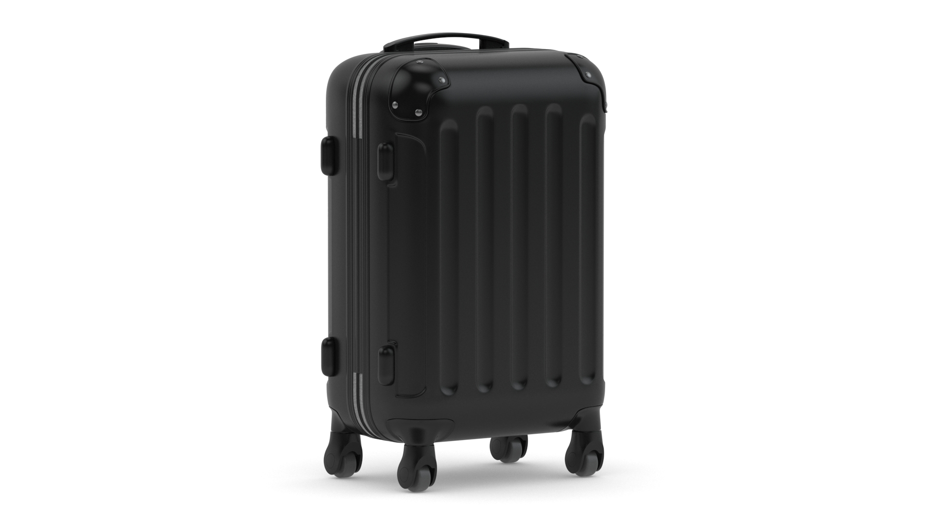 3D Rolling Travel Suitcase Model - TurboSquid 1718014