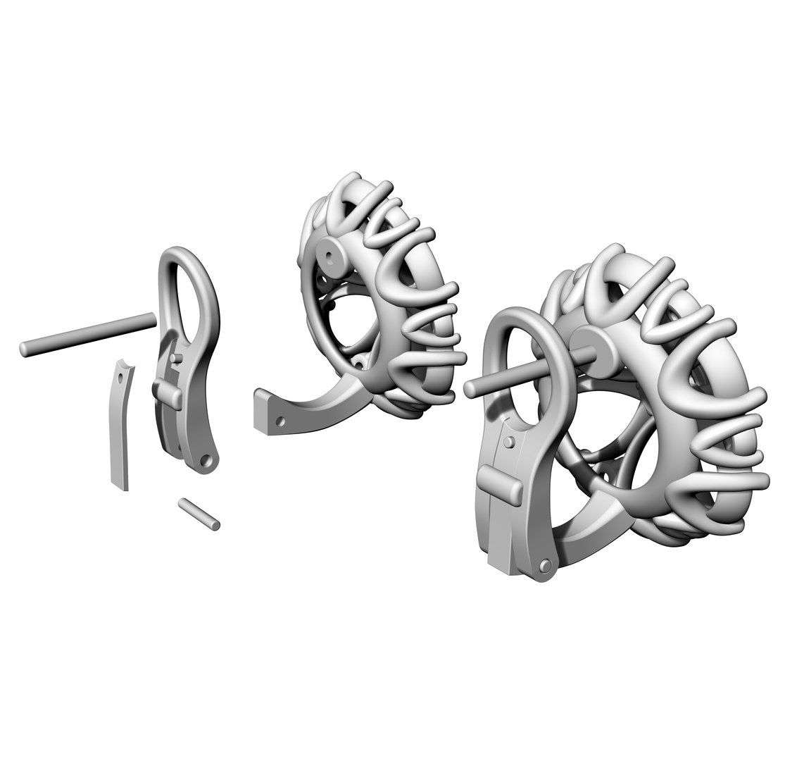 3D Ring And Earrings V3 Set - TurboSquid 2048211