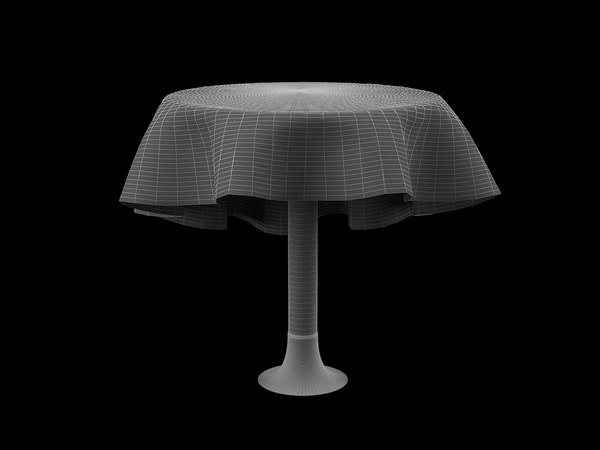 Realistic cocktail table 3D model - TurboSquid 1643977