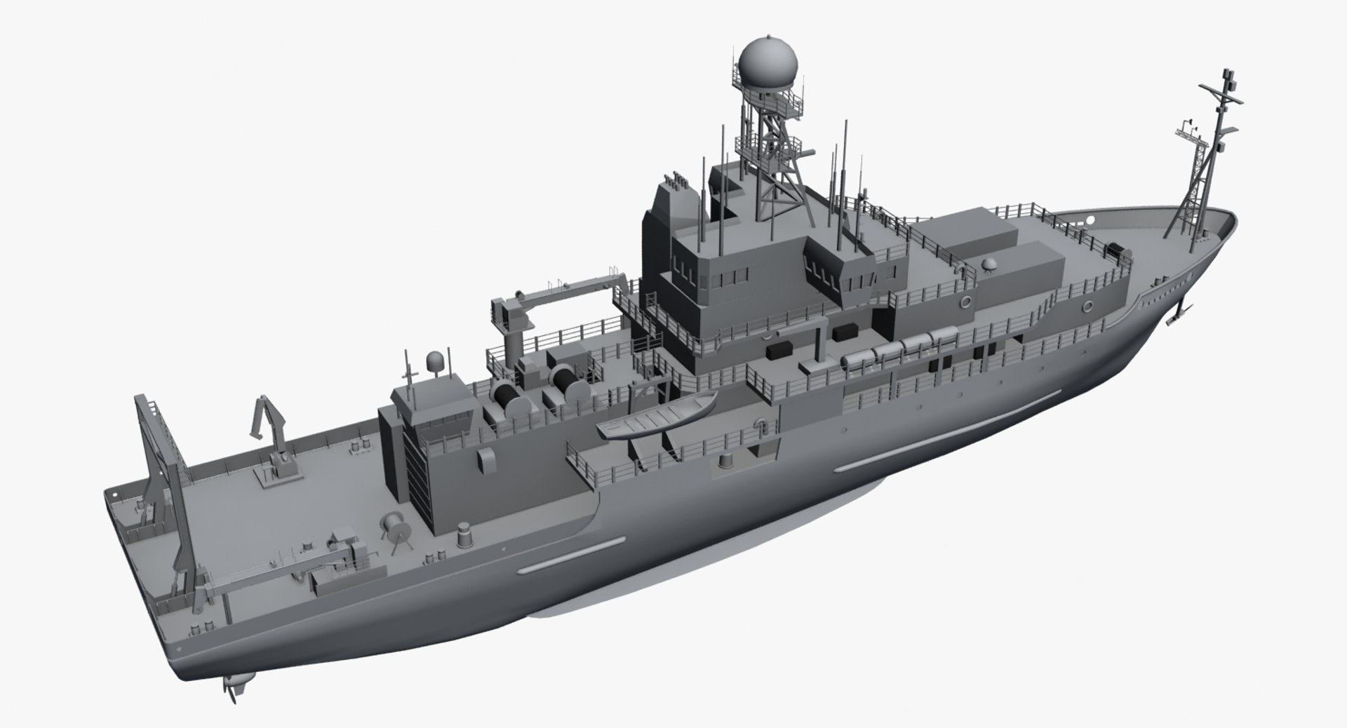 3d Ship Model