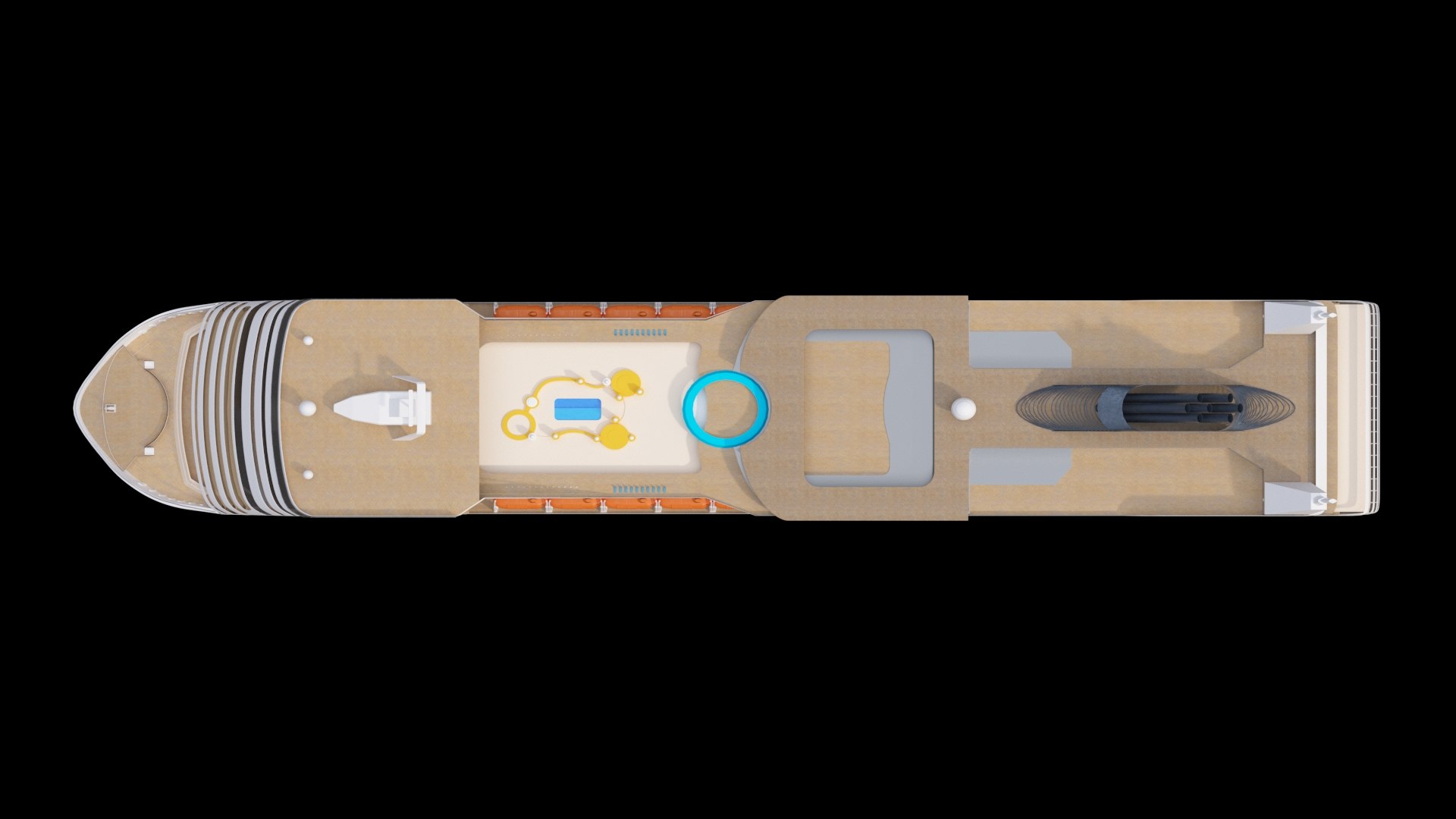 MSC Magnifica Model - TurboSquid 2071415