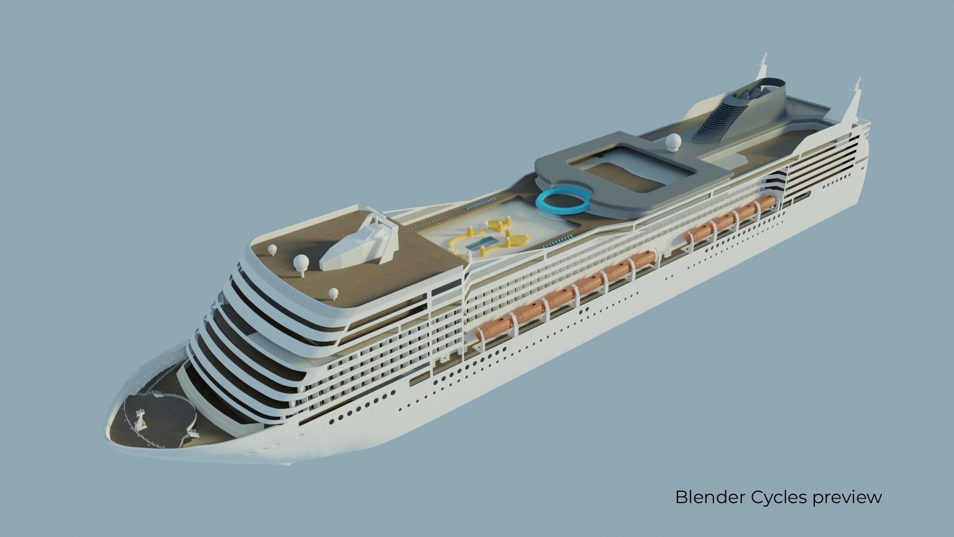MSC Magnifica Model - TurboSquid 2071415
