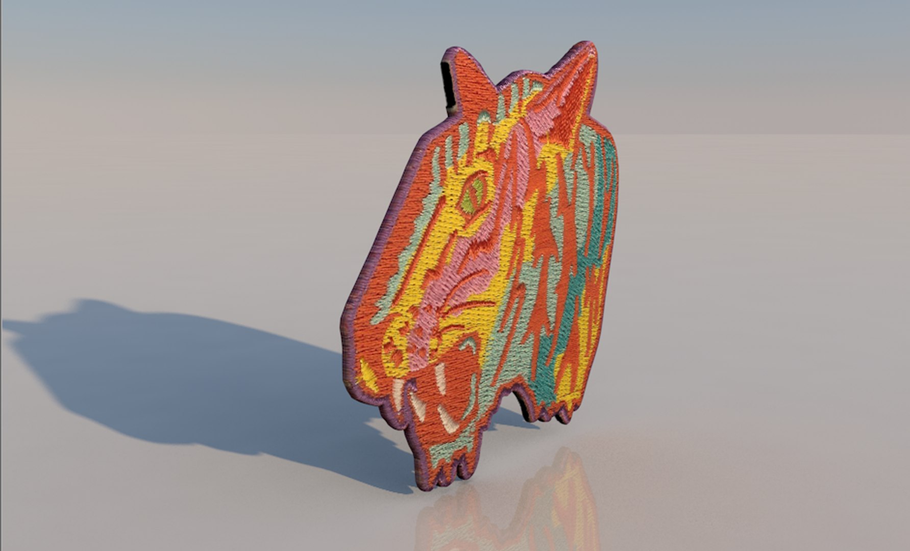 Tiger Patch 3D Model - TurboSquid 1473898