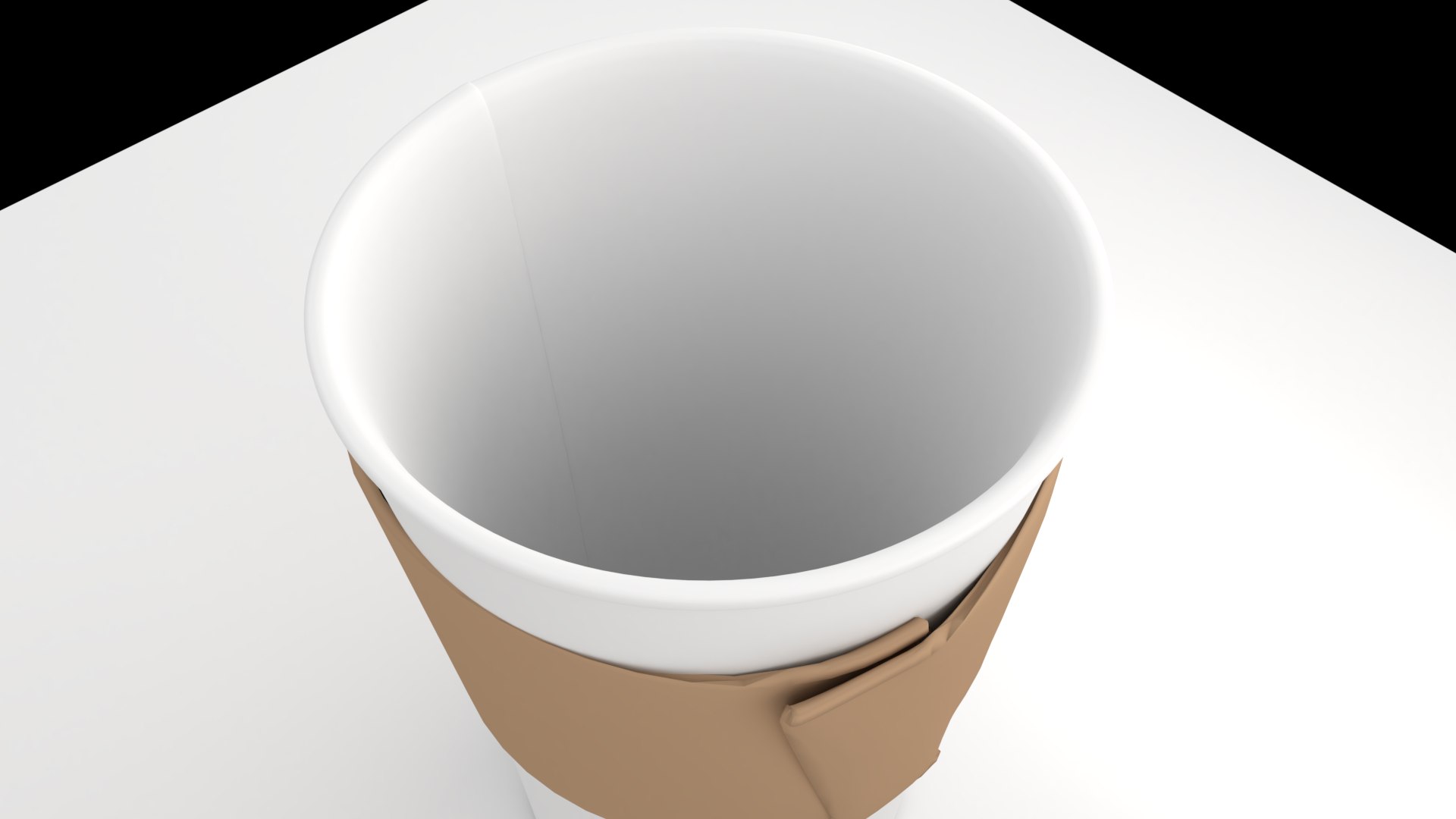 3D Large Paper Cup With Java Jacket Model - TurboSquid 1777161