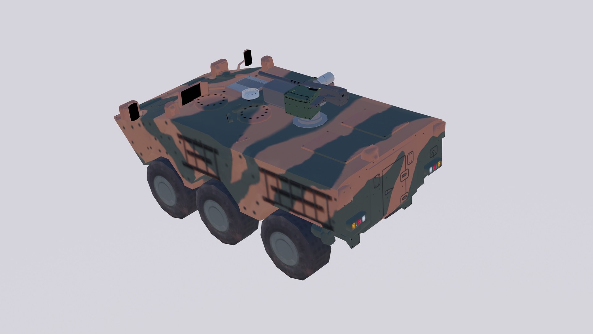 Iveco Guarani VBTP MR EB 3D Model - TurboSquid 2060977