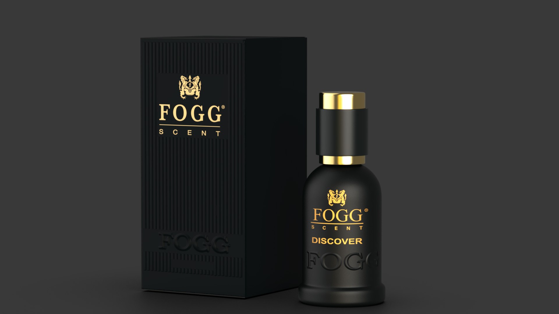 3D Fogg Perfume Model - TurboSquid 1779314
