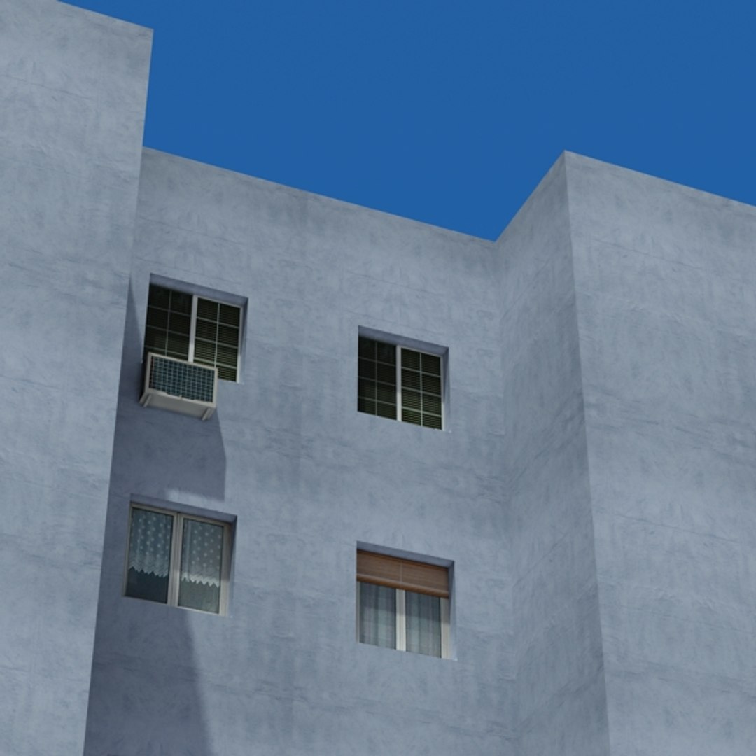 3d building 68 model