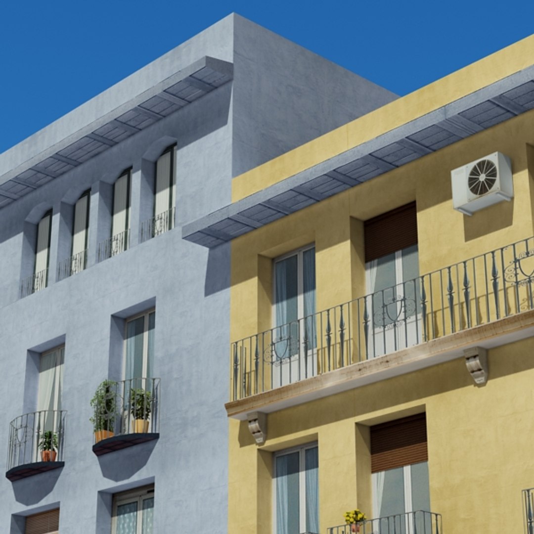 3d building 68 model