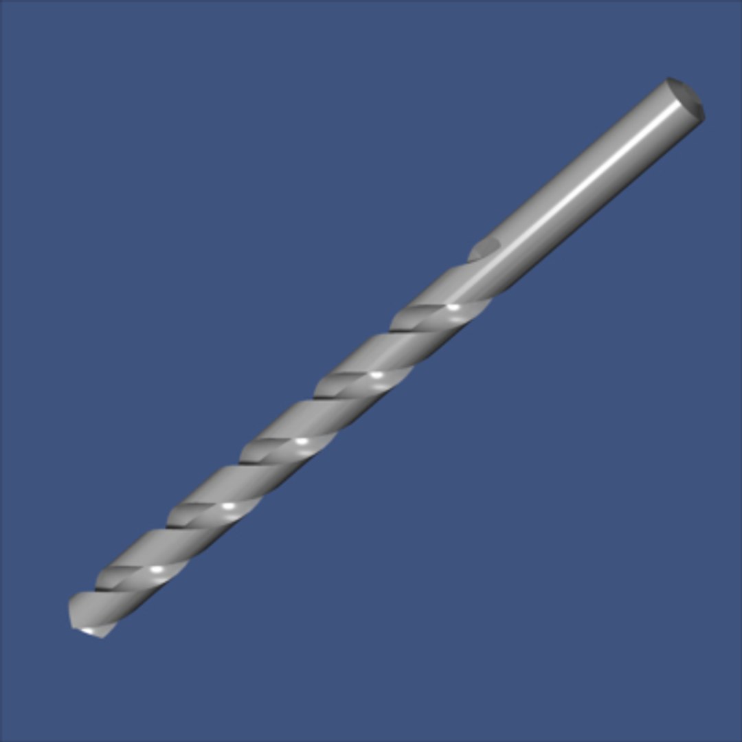 Drill Bit 3d Model