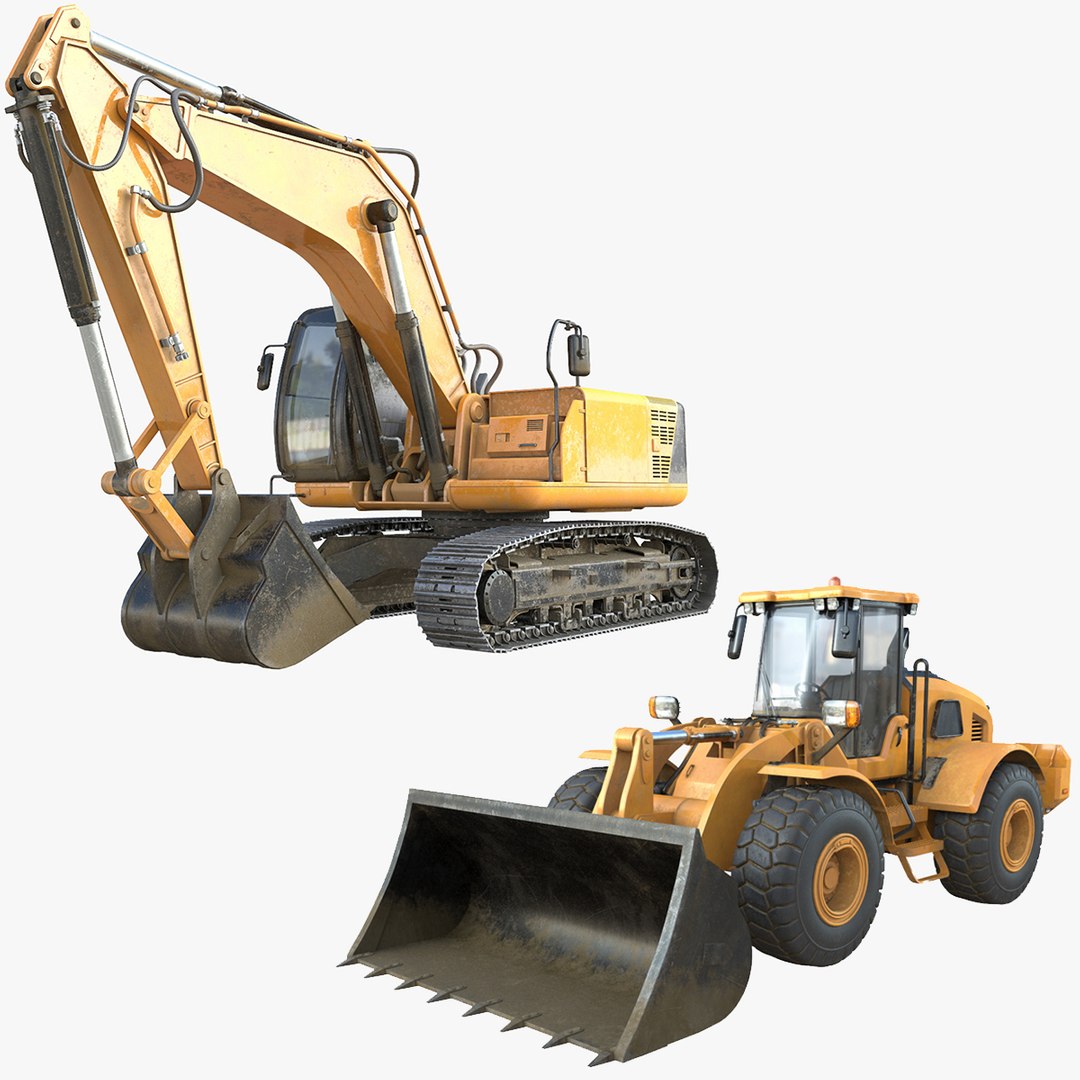 3D Model Heavy Construction Machinery RIG - TurboSquid 2302858