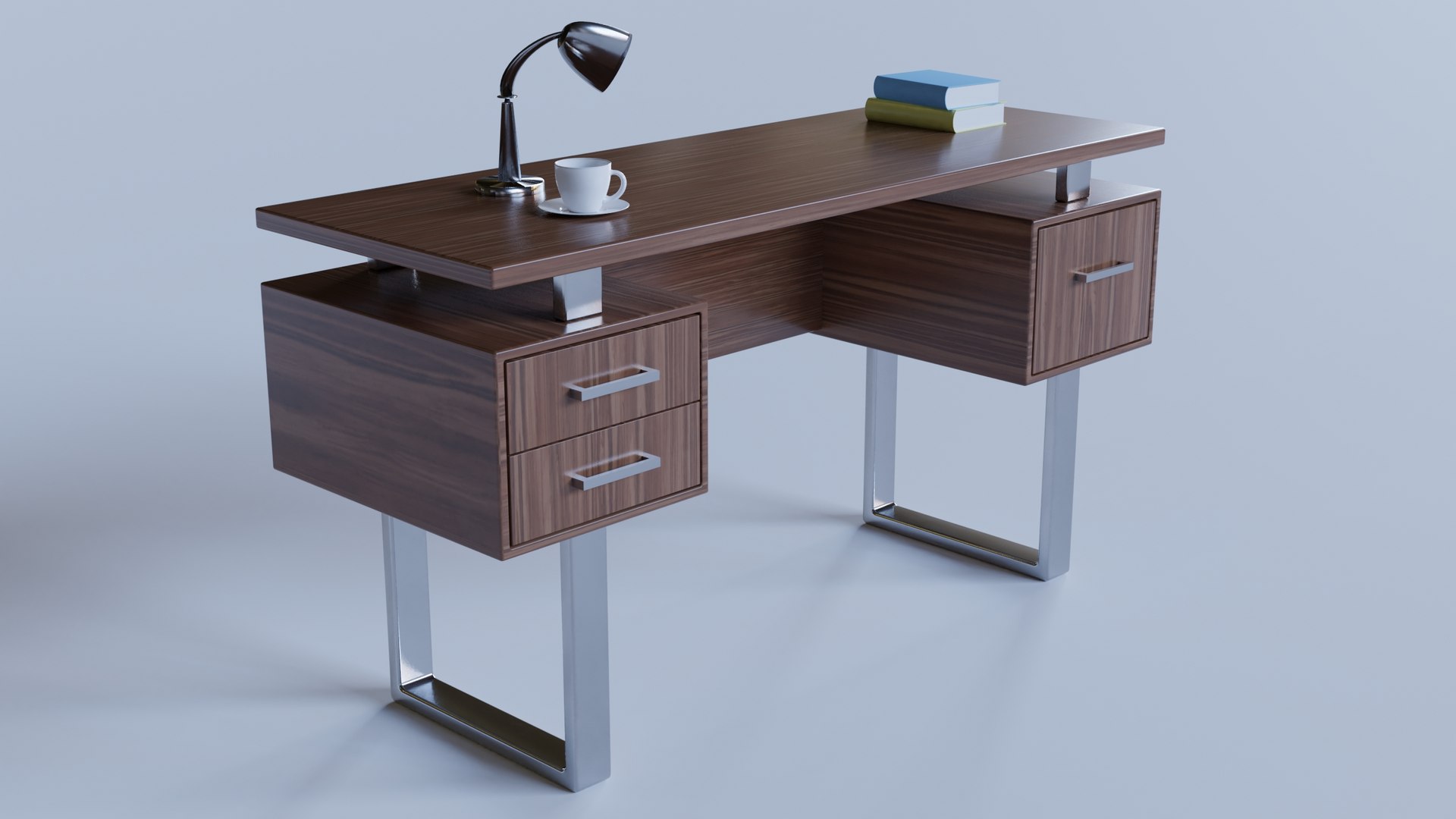 Computer Desk 3D - TurboSquid 1461340