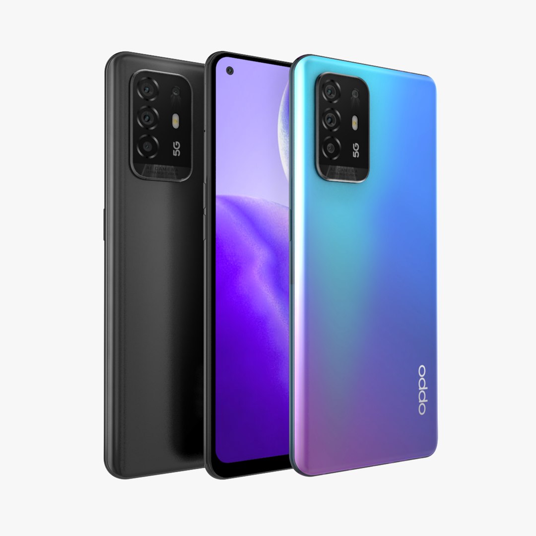 Oppo Reno5 Z Full Colors 3D Model - TurboSquid 1730807