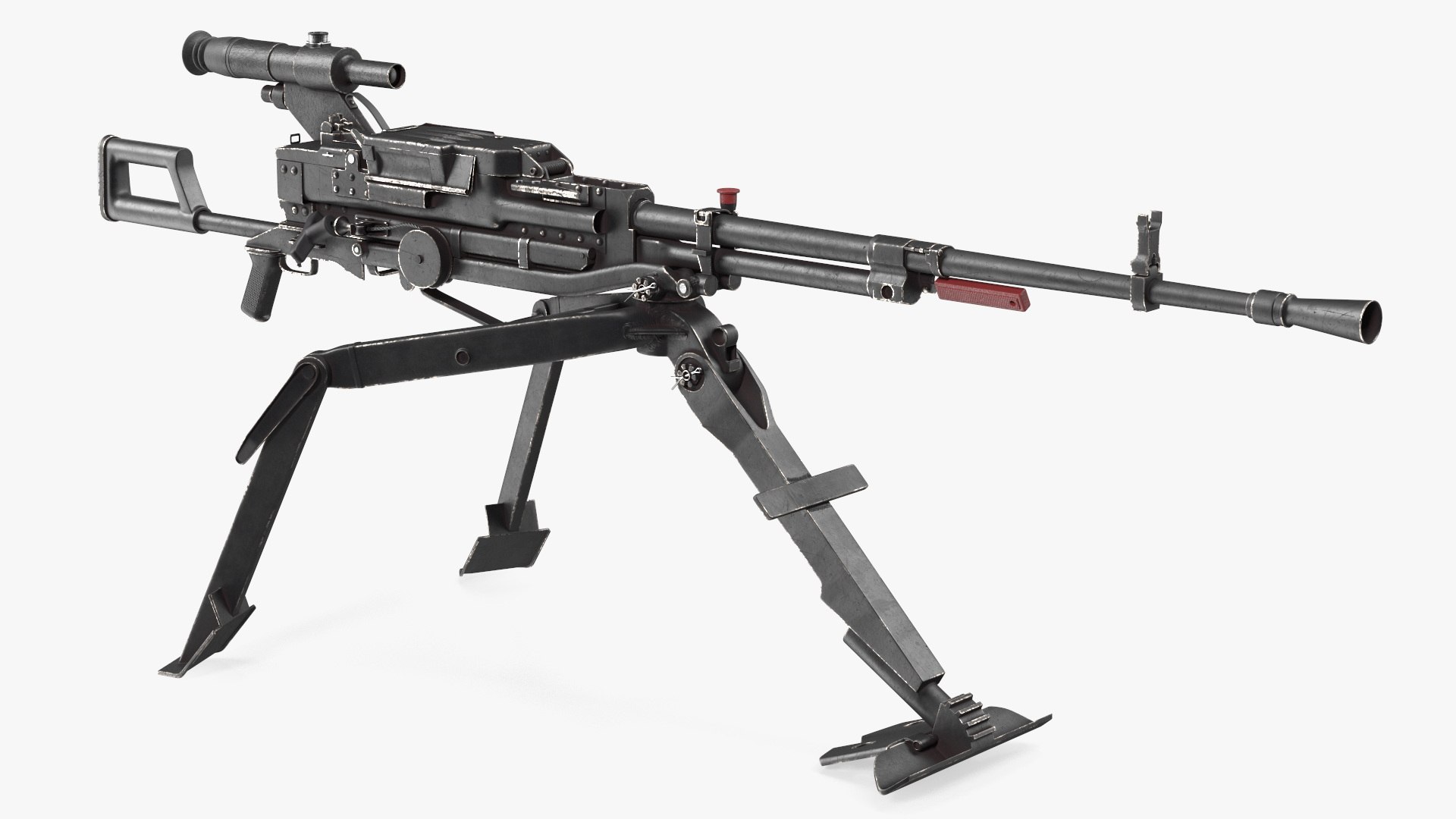 3D Russian Heavy Machine Gun Utyos - TurboSquid 2089545