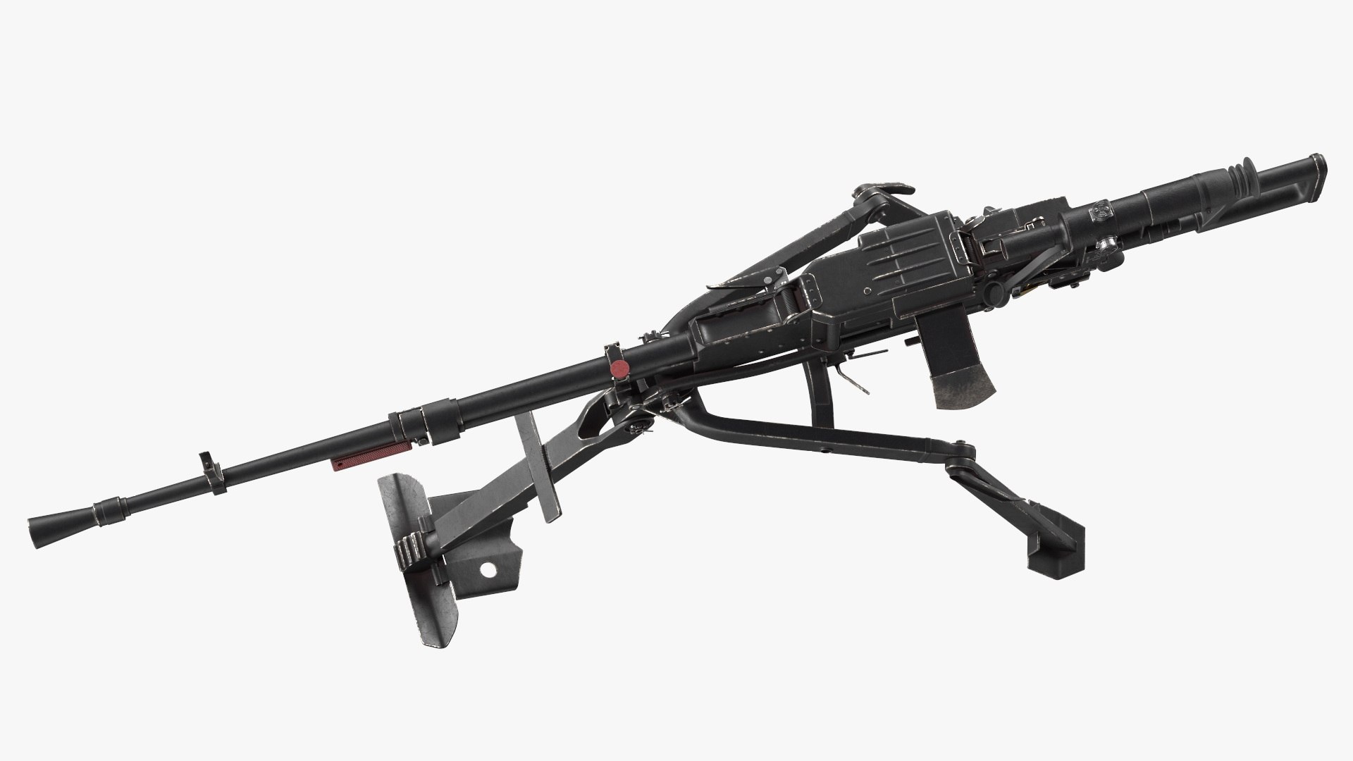 3D Russian Heavy Machine Gun Utyos - TurboSquid 2089545