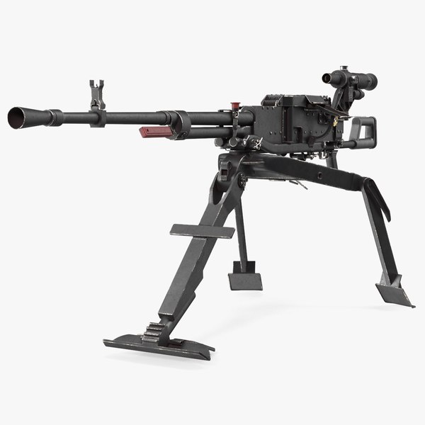 러시아 중기관총 Utyos 3D 모델 - TurboSquid 2089545