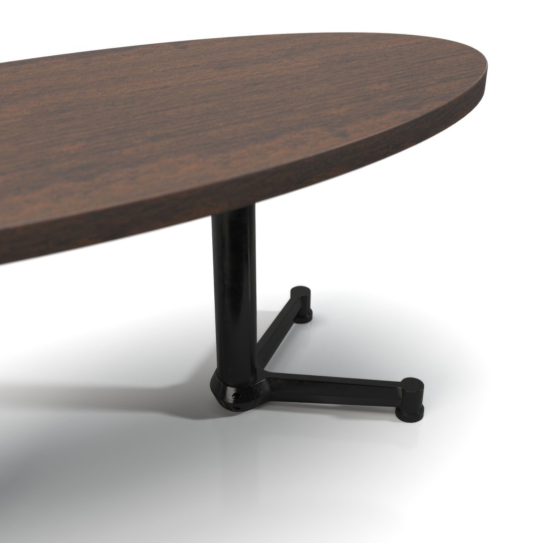 Ellipse Coffee Table PBR 3D Model - TurboSquid 2222483